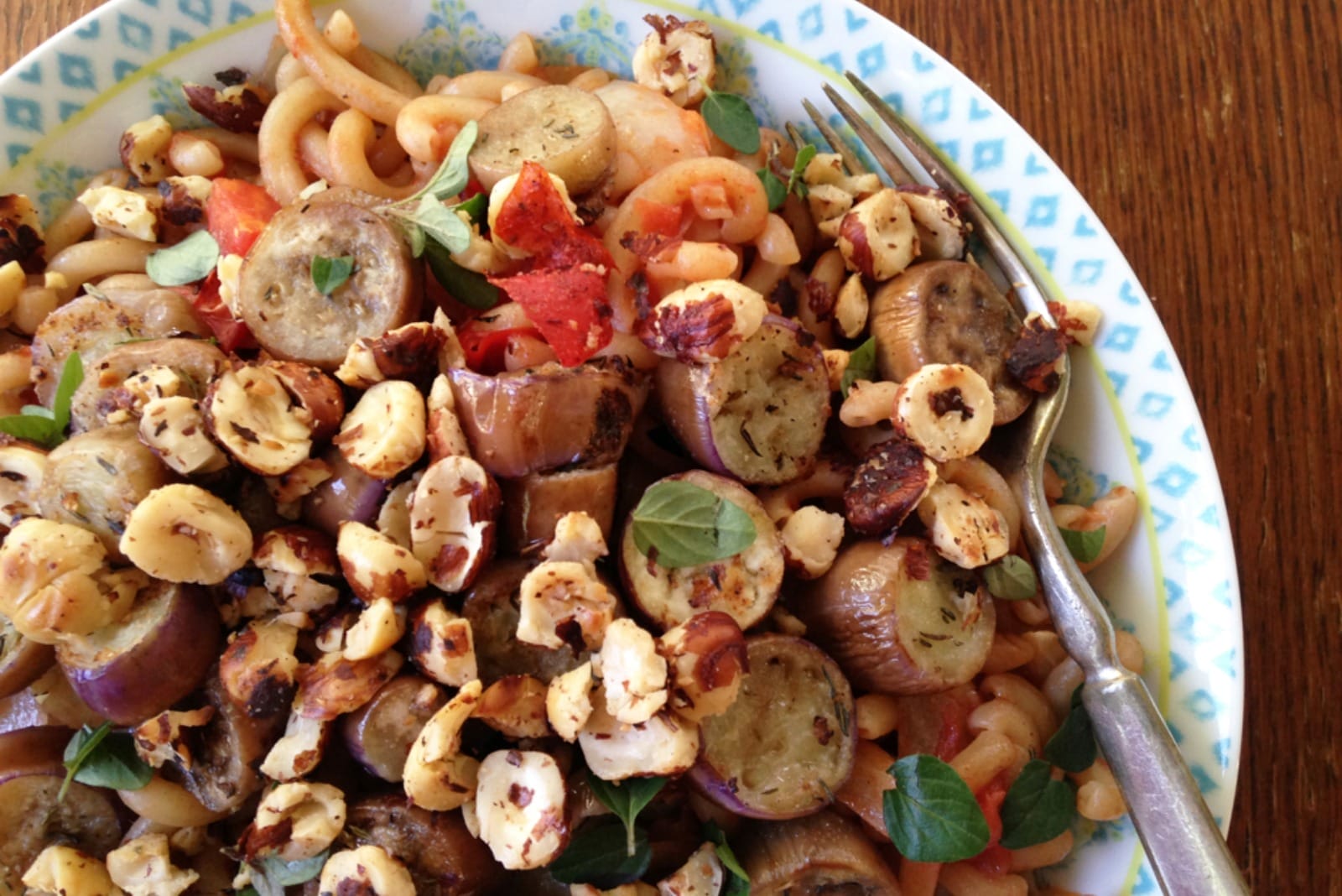Toasted Hazelnut and Eggplant Pasta [Vegan] – One Green Planet