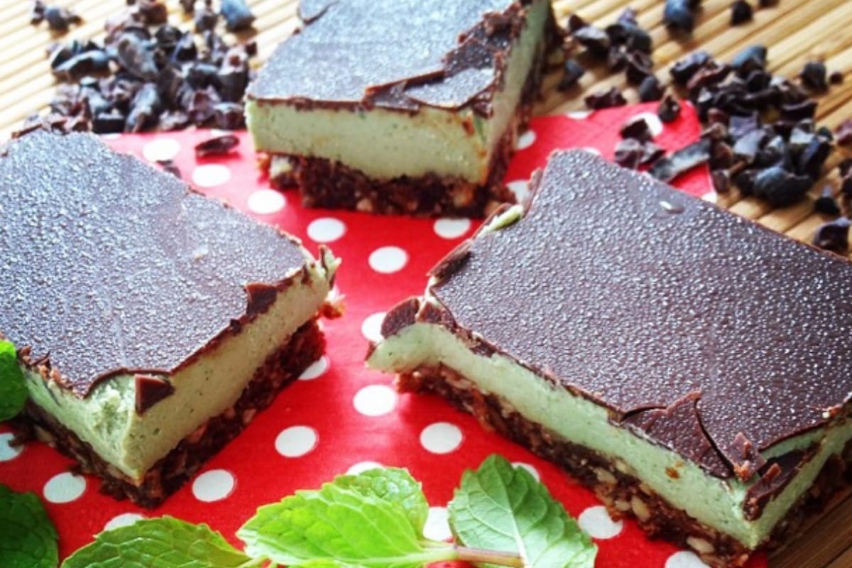 Raw Choc-Mint Slice [Vegan] – One Green Planet
