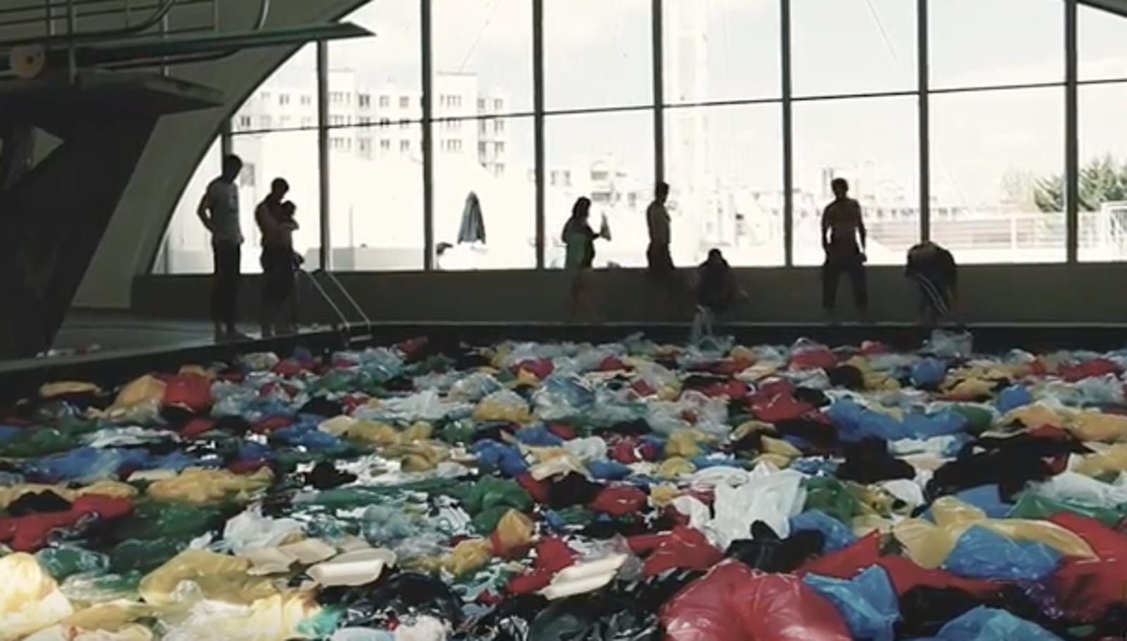 This Swimming Pool Filled With Plastic Trash Will Make You Rethink ...