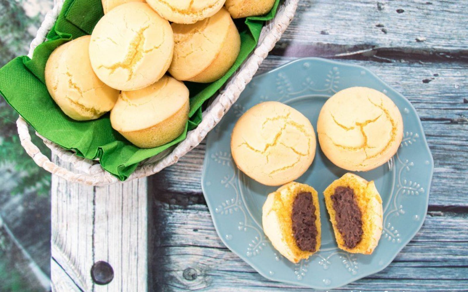 Dou Sha Bao: Chinese Red Bean Paste Buns [Vegan, Gluten-Free] – One ...