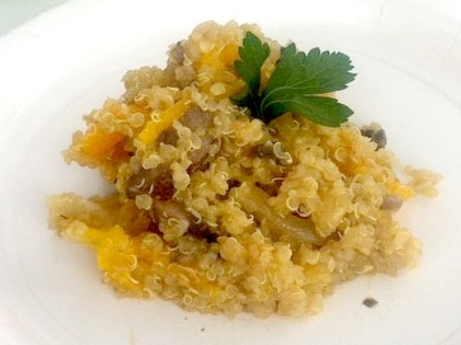 Creamy Risotto With Apricots and Baby Bella Mushrooms [Vegan] – One ...